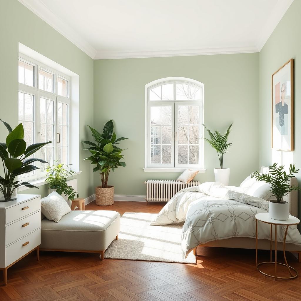 Light Green Bedroom: 10 Stylish Design Ideas – Laura Decorating