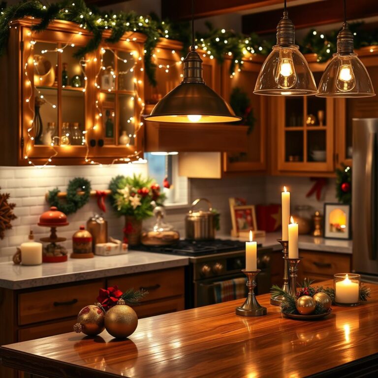 9 Ways to Create a Festive Kitchen | Holiday Guide - Laura Decorating