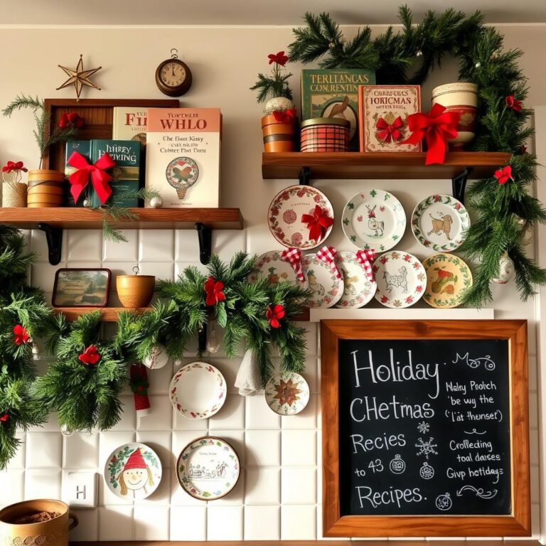 9 Ways to Create a Festive Kitchen | Holiday Guide - Laura Decorating