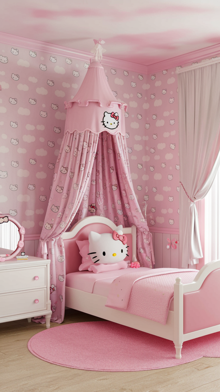 10 Hello Kitty Bedroom Ideas for a Cute and Playful Space - Laura ...