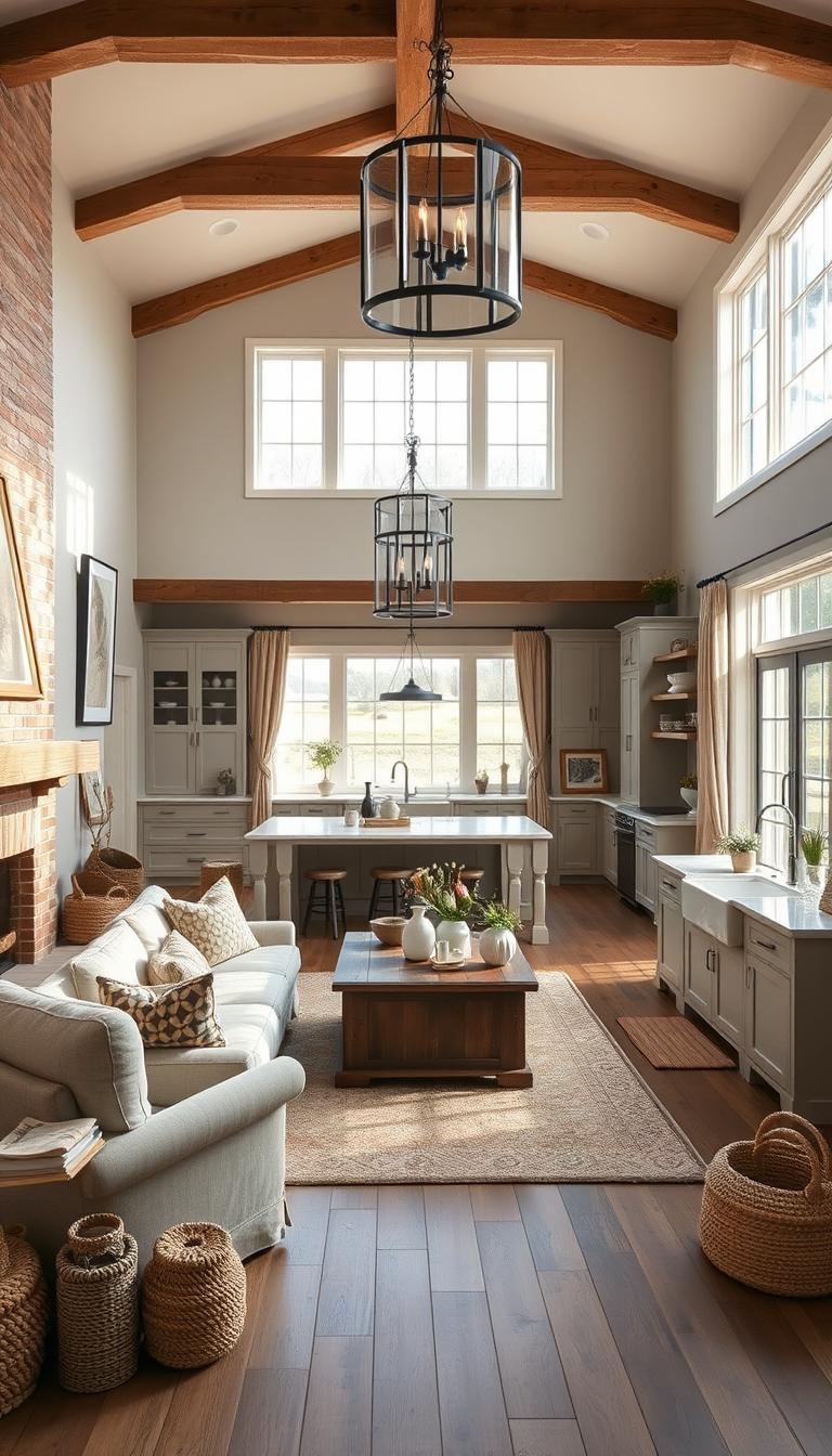 Elevate Your Space: 10 Modern Farmhouse Interior Designs – Laura Decorating
