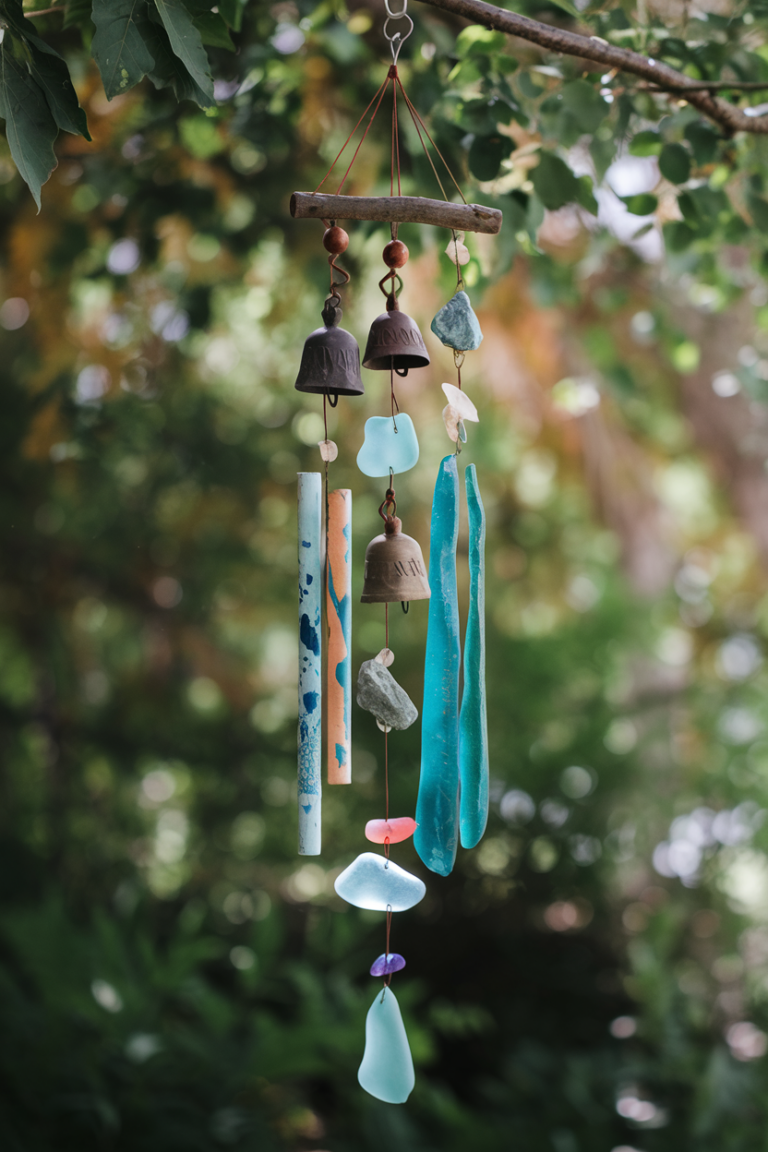 Stunning Natural Wind Chimes for Your Outdoor Oasis - Laura Decorating