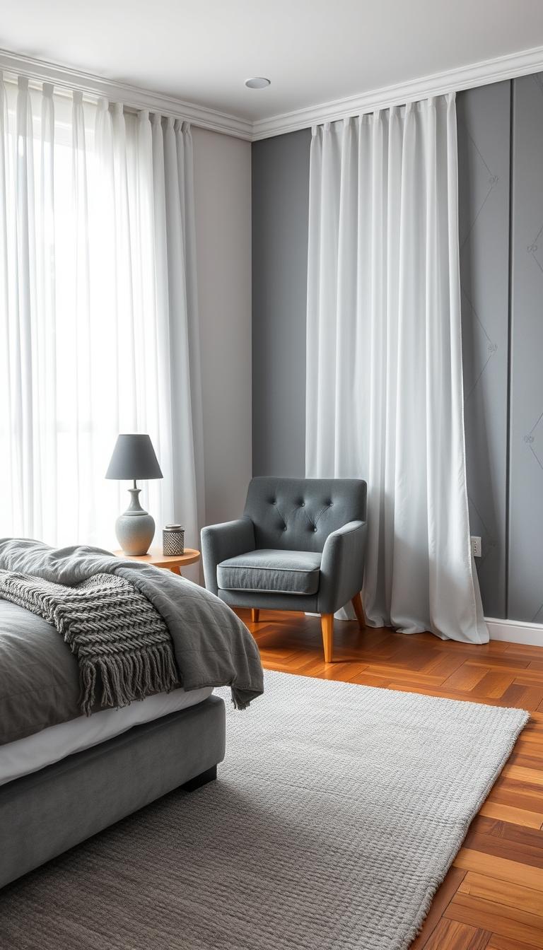 Embrace Sophistication: 12 Inspiring Grey Bedroom Ideas - Laura Decorating