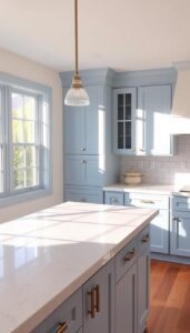 Elevate Your Kitchen with These 15 Blue Cabinet Designs